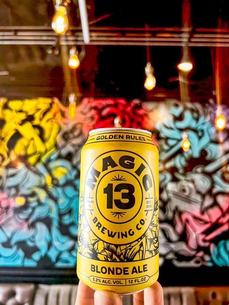 Craft brewery in Miami 🟠 Magic13brewing