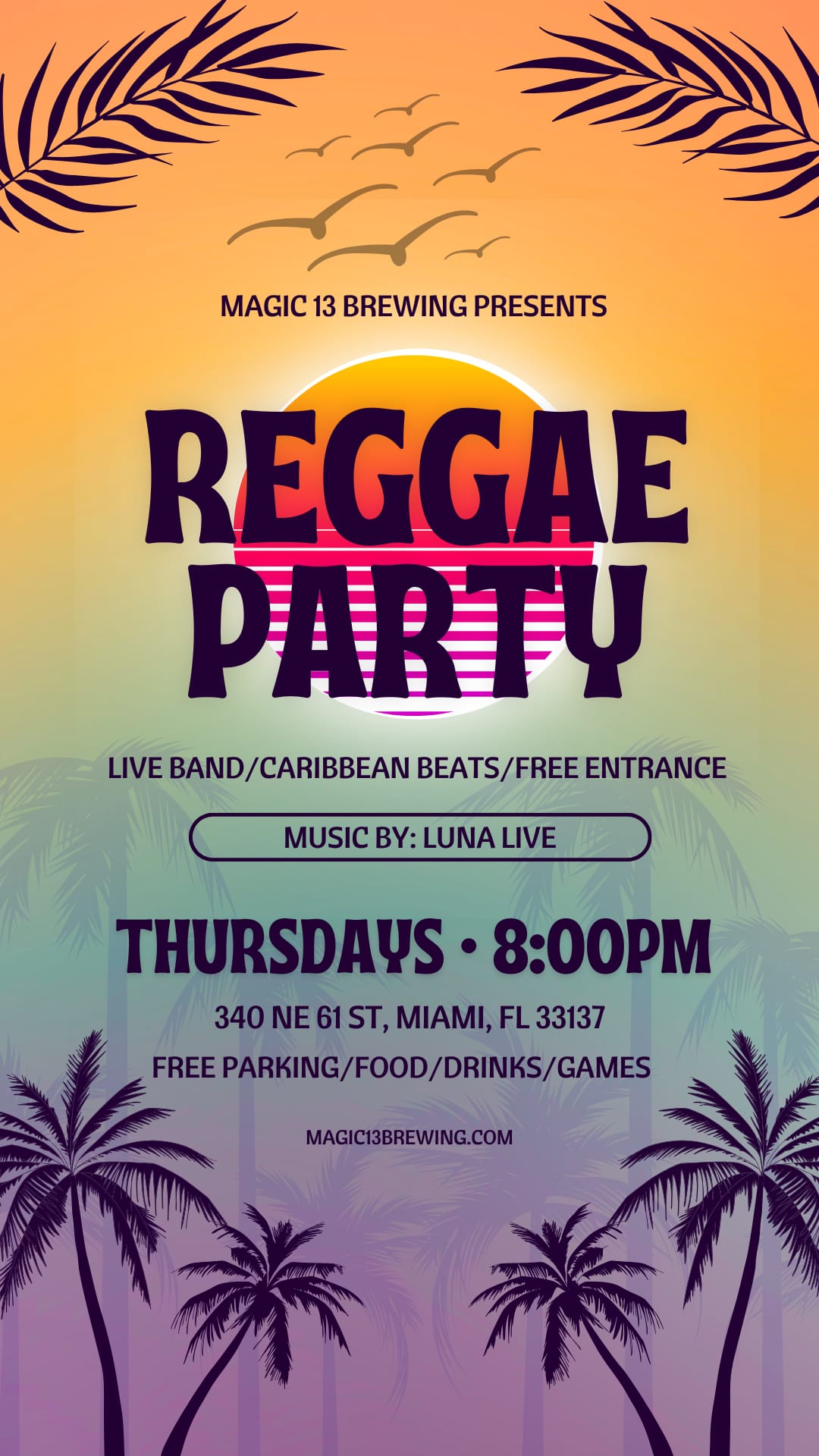 Craft brewery in Miami 🟠 Magic13brewing