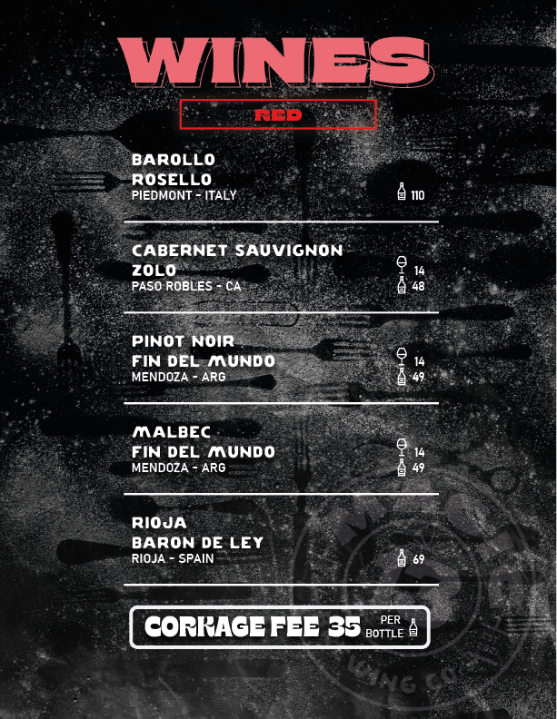 Menu - Magic13brewing