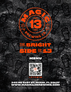 Menu - Magic13brewing