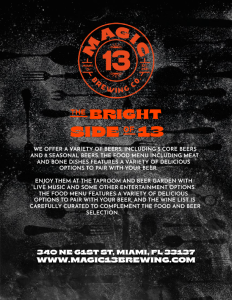 Menu - Magic13brewing