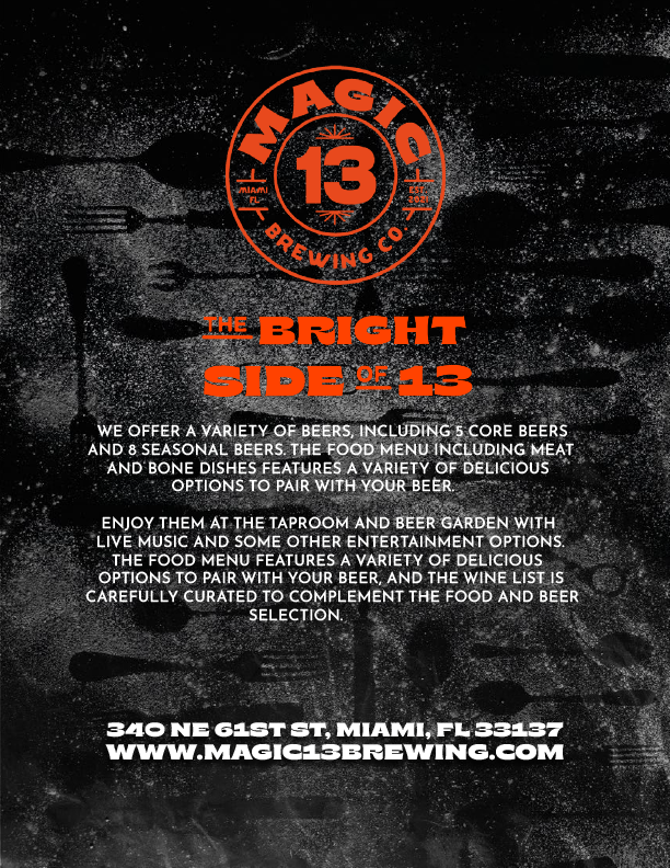 Menu - Magic13brewing