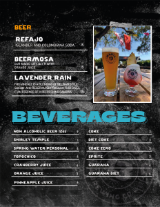 Menu - Magic13brewing