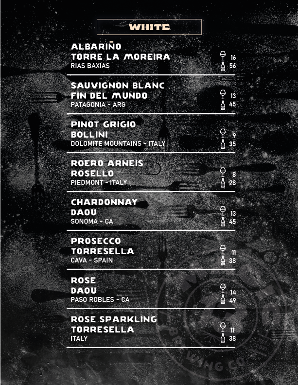 Menu - Magic13brewing