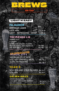 Menu - Magic13brewing